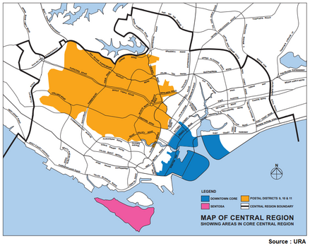 Understanding the different regions in Singapore | Ming Property Singapore